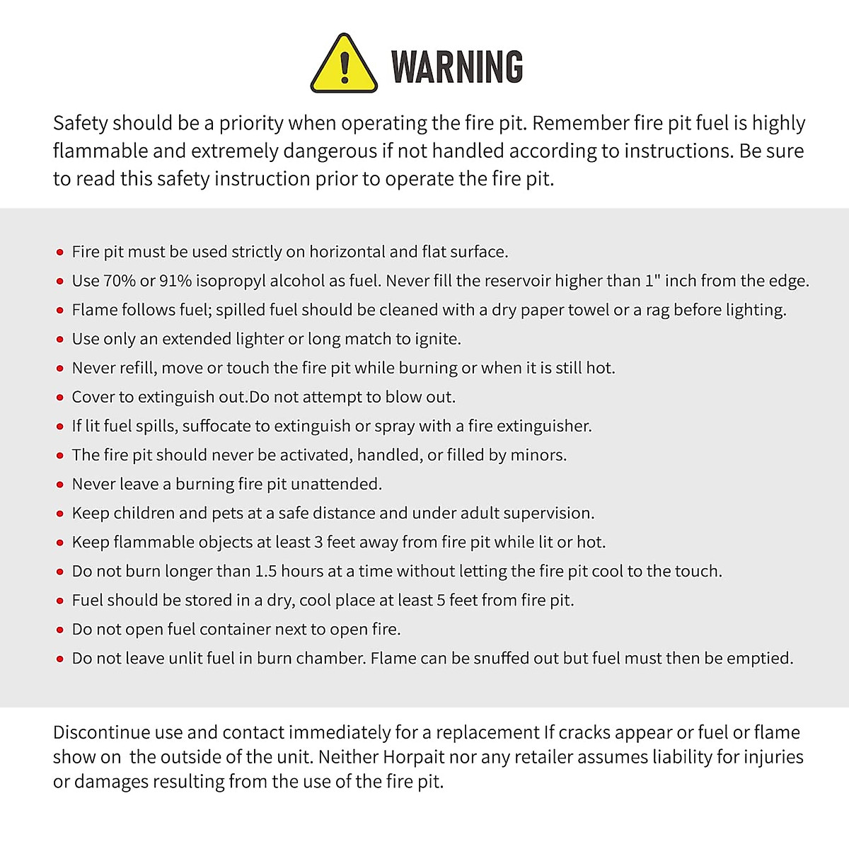 Tabletop Fire Pit,Mini Personal Fireplace,Table top Fireplace,Portable Ethanol Fireplace, Smores Maker,Rubbing Alcohol Concrete Fire Bowl Pot for Indoor and Outdoor use