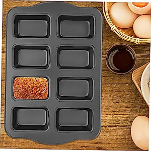 RORPOIR Square Tool Square Cake Pans Square Baking Dish Mini Loaf Tin Mini Loaf Tins Cupcake Tins Bread Pans Square Cupcake Pans Kitchen Cake Pan Small Baking Dish Brownie Muffin To Bake