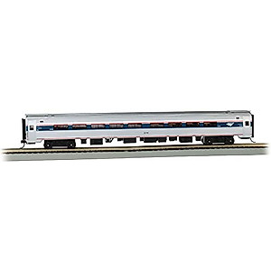 Bachmann Trains - 85' Budd Amtrak AMFLEET - I Coach - Coachclass Phase VI #82769 - HO Scale Silver