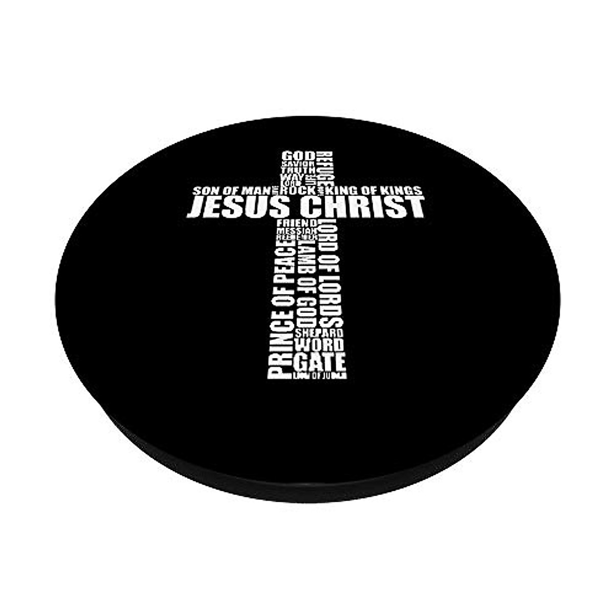 Christian Religious Spiritual Faith Cross Names Of Jesus PopSockets PopGrip: Swappable Grip for Phones & Tablets