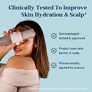 Weddell Duo Shower Filter Twin Pack Replacement Cartridges - NSF Certified Shower Filter, Removes Chlorine, PFAS, & Particulates, Clinically Tested For Healthier Skin & Hair (2+2)