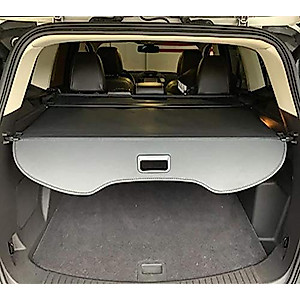 kaungka Cargo Cover for 13-18 Ford Escape 2019 Cargo Cover Trunk Shielding Shade Black (Updated version:There is no gap between The back seats and The trunk cover)