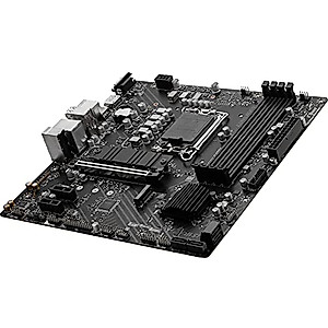 MSI PRO B760M-P DDR4 ProSeries Motherboard (Supports 12th/13th Gen Intel Processors, LGA 1700, DDR4, PCIe 4.0, M.2, Gbps LAN, USB 3.2 Gen2, mATX)