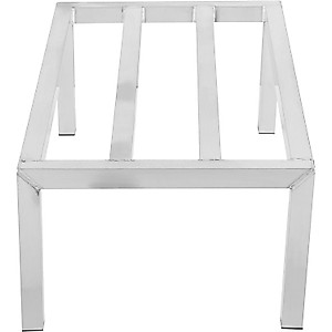 Global Industrial Aluminum Dunnage Rack 24"W x 18"D x 8"H