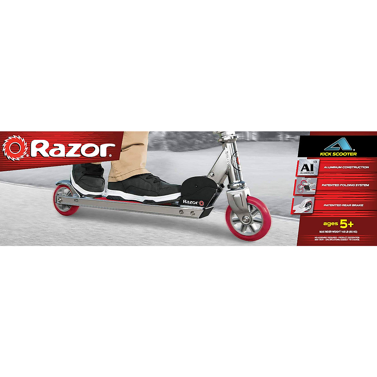 Razor A Kick Scooter - Red