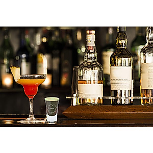 Irish Gaelic Cheers Slainte Green Shamrock Toast 1.75oz Shot Glass, Custom Laser Etched Engraving Groomsman and Bridesmaid Wedding Favor Gift