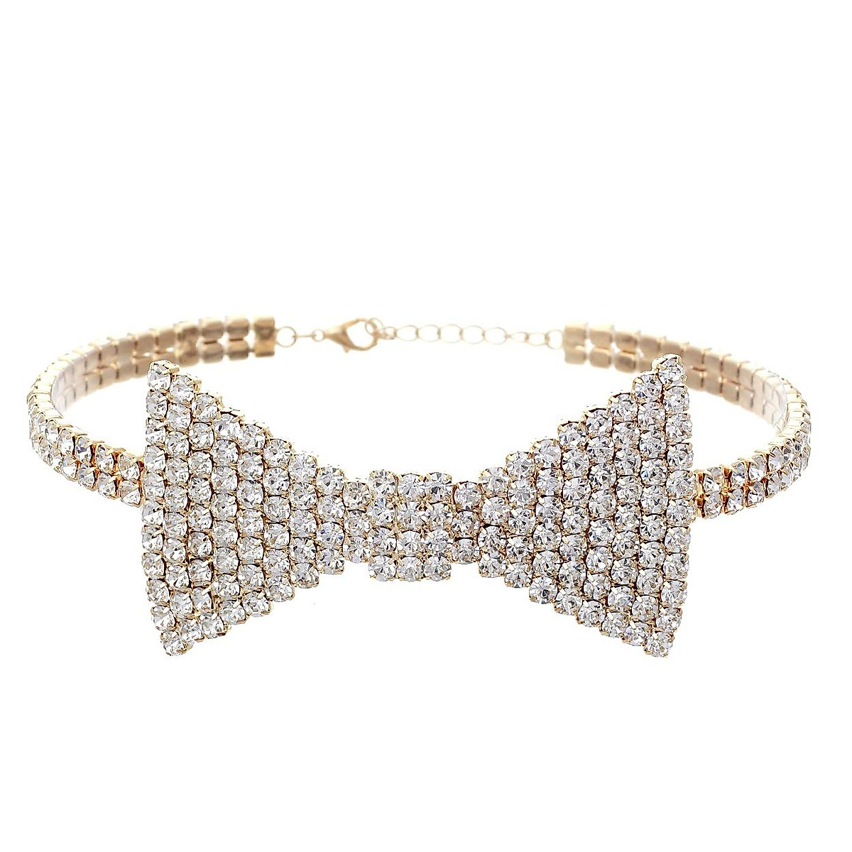Arsimus Bow Tie Choker (Gold)