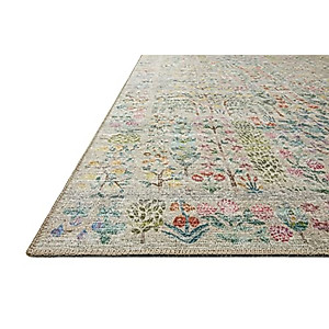 Loloi Rifle Paper Co. x Maison Collection MAO-07 Traditional, Khaki 5'-0" x 7'-6" Area Rug