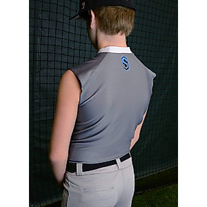 Sports Unlimited Diamond Shield Youth Baseball Sternum Guard Shirt - 2 Pack