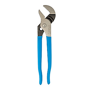 Channellock 2 Piece Tongue and Groove Pliers Set - 9.5-Inch, 6.5-Inch | Straight Jaw Groove Joint Pliers | Laser Heat-Treated 90° Teeth| Forged from High Carbon Steel | Patented Reinforcing Edge Minimizes Stress Breakage | Made in USA