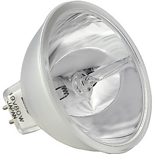 Eiko EKE Halogen Dichroic Reflector Bulb (Pack of 2), 21 Volts, 150 Watts, CC-6 Filament, 1.75"/44.5mm MOL, 2.00"/50.8mm MOD, 200 Rated Life, MR16 Bulb, GX5.3 Base