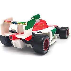 Flmenunu Movie Car Toy Francesco-F1 1:55 Scale Die-Casting Car Metal Alloy Boy Kid Toy