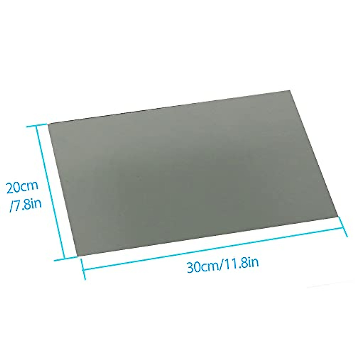Polarized Film Sheets 3 PCS 7.8 x11.8inches/20x30cm Polarizer Linear Polarizing Filter Non-Adhesive for Educational Physics Photography Lighting