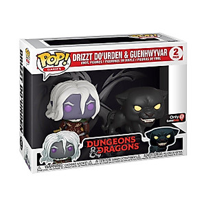 Funko POP! Games: Dungeons & Dragons - Drizzt Do'Urden with Guenhwyvar 2 Pack Exclusive [Sold Out!]