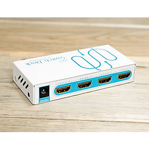 SwitchDeck, 4K HDMI 2.0 Switch by Sewell, 3x1 Distribution Amplifier, 4K at 60Hz, 3D, HDCP 2.2, 4:4:4 Chroma