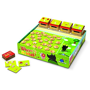 BLUE ORANGE GAMES Where's Mr Wolf? Cooperative Kids Game