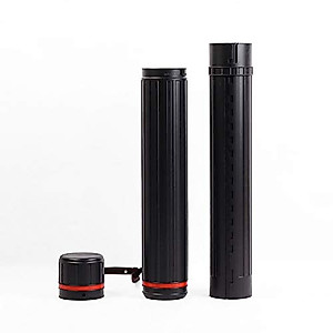 Expandable Hard Plastic Poster Tube Storage Tube Holder Blueprint Document Drafting Tube Adjustable Strap TPPI73091