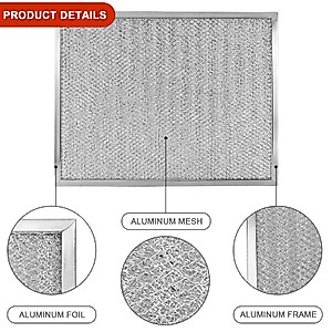 Fits for 203368 Honey-Well Electronic Air Cleaner for 16" x 12.5" Post Filter F300E F50F Series from AMI PARTS - 2 Pack