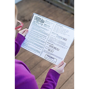 3 Yard Farkle Score Cards. Laminated Score Cards with Rules on The Back, Yarkle, Yard Games, Outdoor Games, Outdoor Events. Reusable Score Cards. Size- 8.5" x 11"