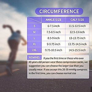 Open Toe Compression Socks Compression Stockings Toeless Support Hose 20 -30 mmHg Medium