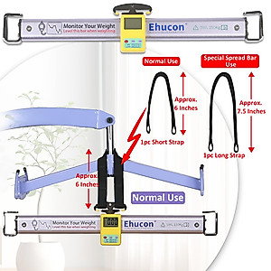 Ehucon Hoyer Lift Scale,Patient Weight Scale for Hoyer Lift,SWL 330 LBS