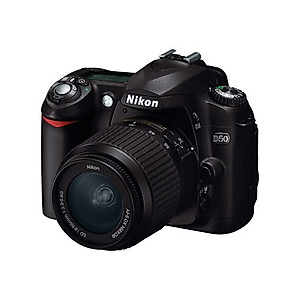 Nikon D50 DSLR Camera with 18-55mm f/3.5-5.6G ED AF-S Zoom Nikkor Lens (OLD MODEL)