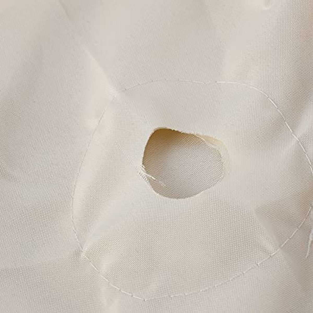 QLINDGK 6.3ft Patio Umbrella Replacement Canopy Cover, Market Umbrella Outdoor Umbrella Canopy for Backyard, Poolside, Lawn and Garden