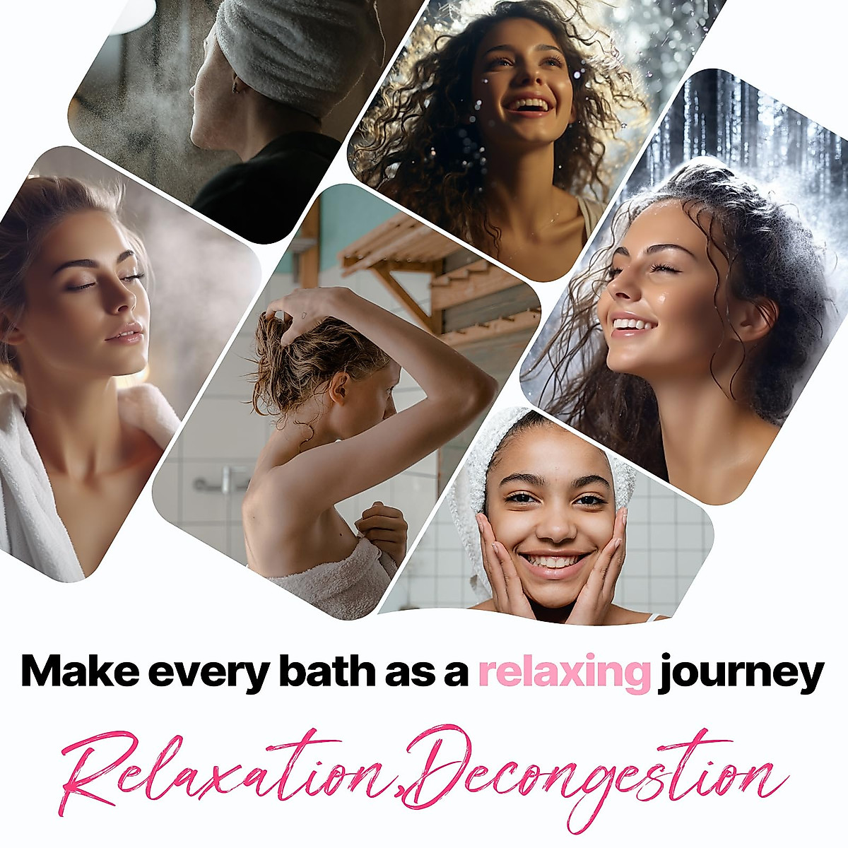 Aromatherapy Shower Steamers Gifts for Mom - Swcandy 8 Pcs Bath Bombs Gifts for Women, Shower Bombs with Essential Oils Relaxation Gifts for Home SPA, Melts for Women Who Has Everything