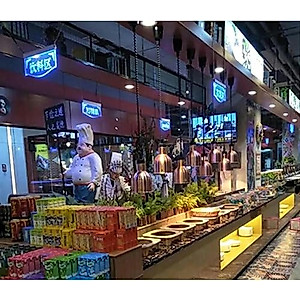 Food Insulation Lamp Commercial Food Warmers, 170mm, Buffet Electric with Bulb, Food Service Restaurant Kitchen Equipment Food Insulation Lamp Warming Equipment,