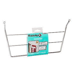 Hardware Resources DTH-PC-R Polished Chrome 3 Rack Dish Towel Holder Screws Included
