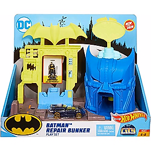 Hot Wheels City Batman, The Joker Fun House, Killer Croc Sewer Sets Ages 3 to 6 Years Old