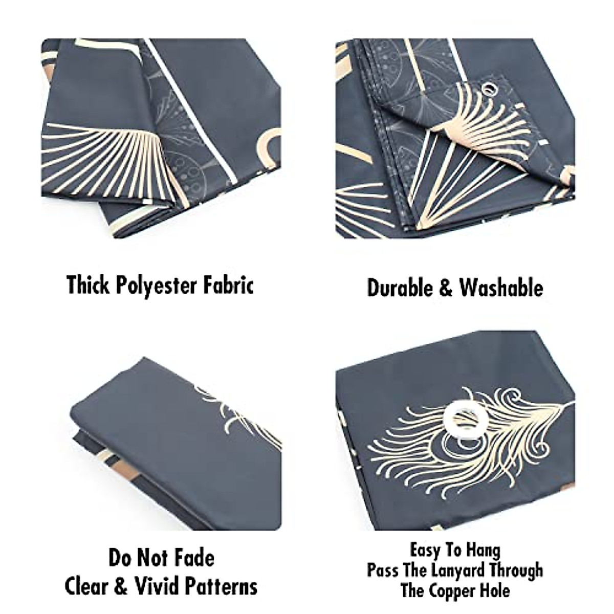 Roaring 20s Party Decorations Birthday Backdrop Banner for Women Men 1920s Great Gatsby Themed Background Bday Black and Gold Favors Props Photography Sign Decor Supplies