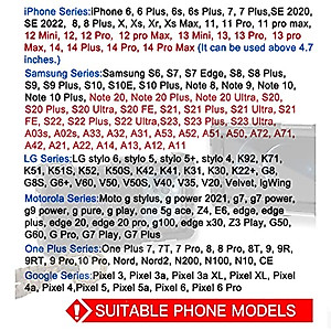 Waterproof Underwater Snorkeling Diving Phone Case for iPhone 11/12/13/14 Pro Max Mini Xr/X/Xs and Samsung Galaxy Note10/9/8/S10/9/8 Ultra Plus Professional [15m/50ft] Photo Video Cover (SG Black)