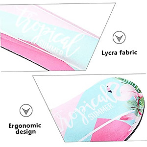 Mikikit 1 Set Mouse Pad Wristband Keyboard for PC Gel Wrist Rest Mouse for PC Wrist Pad for Keyboard Laptop Wrist Rest Keyboard Rest Pad Memory Hand Rest Gaming Mouse Mat Hand Mousepad Mat