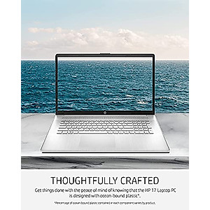 2022 Newest HP Pavilion Laptop, 17" HD+ (1600 x 900) LED Display, AMD Athlon Silver Processor, AMD Radeon Graphics, 16GB RAM, 1TB PCIe SSD, Fingerprint Reader, Wi-Fi 6, BT 5.0, Windows 10, Rose Gold