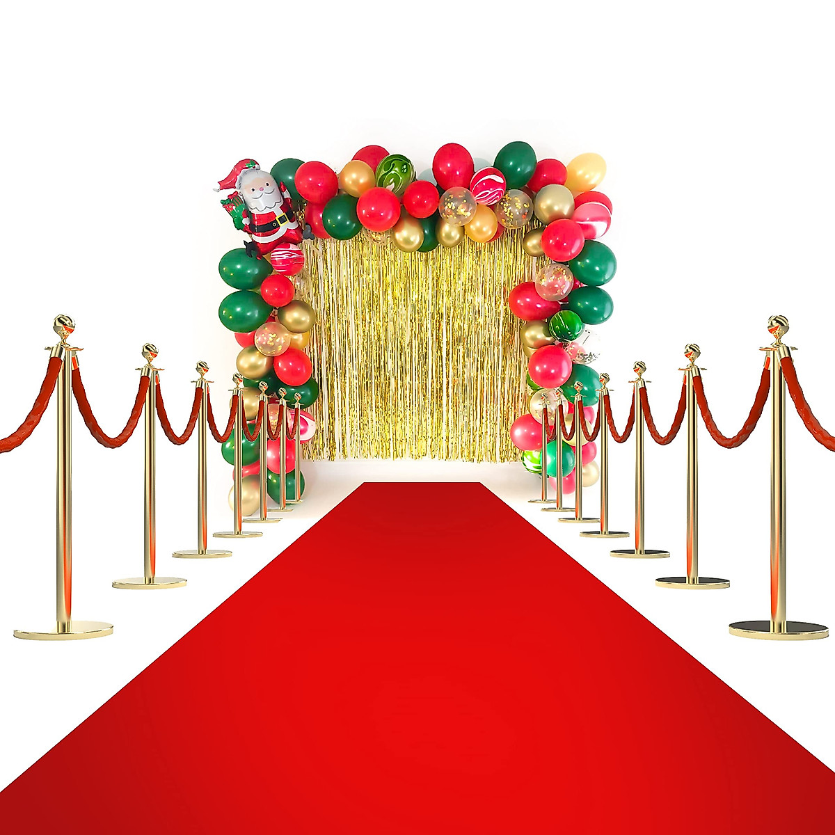 Shots O' Clock Red Carpet Floor Runner 15ft Hollywood Party Decoration Fabric 70 GSM (50FT)