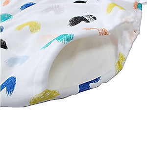 Baby Boys Cotton Underwear Reusable Cloth Training Pants Reusable Adorable 4 Pack