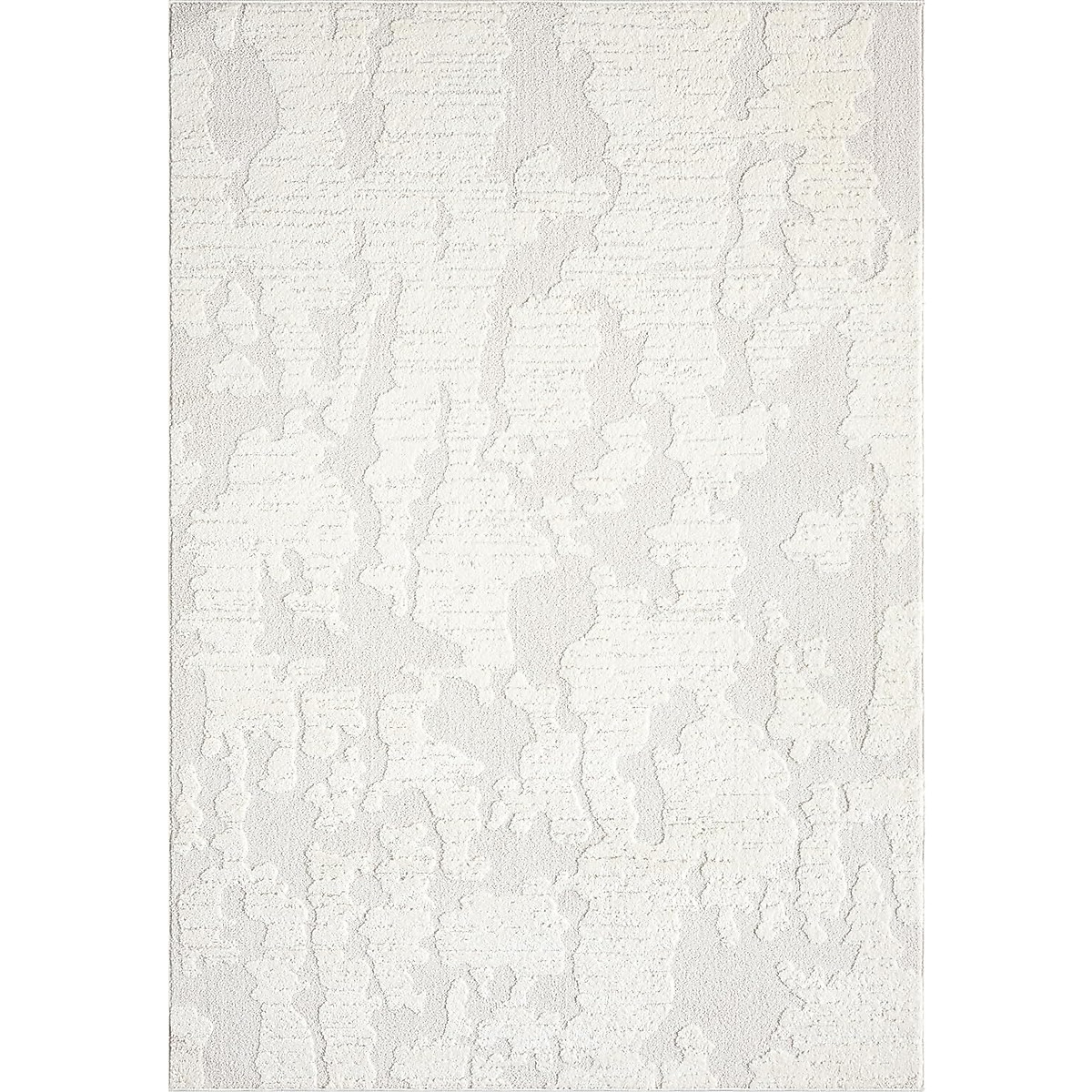 Abani Nomad Cream Area Rug 8' x 10' for Living Room, Bedroom - Abstract Pattern - Durable & Easy to Clean