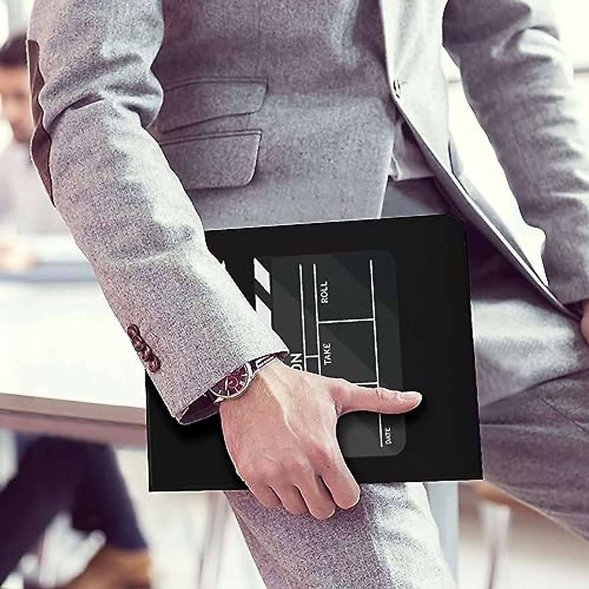 Cinema Clapper Board Protective Case Compatible with IPAD 2020 AIR 4 （10.9in） Stand Case Auto Sleep/Wake Cover