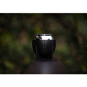 Mate Starter Pack - Mate Gourd - Milonga Yerba Mate - Easy to remove yerba - No curation necessary (Black, Narrow)