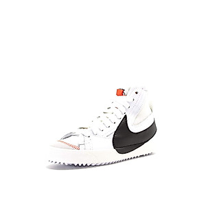Nike Men's Basketball Three Quarter High, White Black White Sail, 11.5