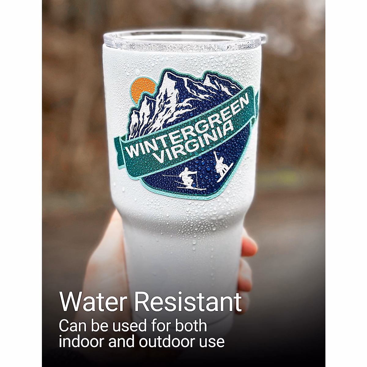 Commodore Pennsylvania 4-Inch Vinyl Decal Sticker Latitude Longitude Compass Design