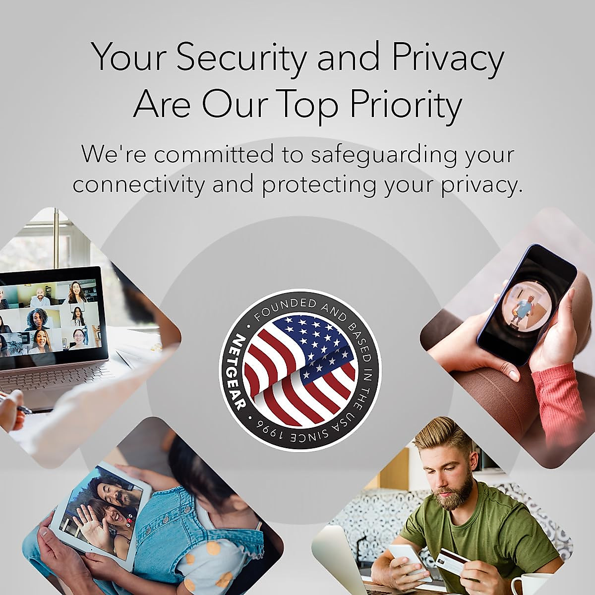 NETGEAR Orbi Tri-Band WiFi 6 Mesh Network System (RBK863S) – Router + 2 Satellite Extenders, Security Features, Up to 6Gbps, Up to 8,000 sq.ft., 100 Devices, 10 Gig Internet Port, Armor Subscription