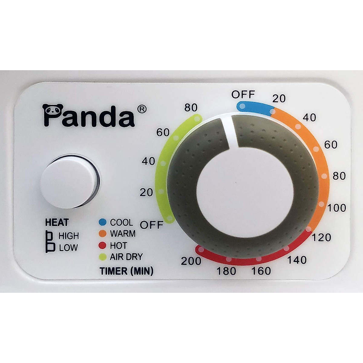 Panda 110V 850W Electric Compact Portable Clothes Laundry Dryer with Stainless Steel Tub Apartment Size 1.5 cu.ft | Dishwasher Snap Coupling Adapter