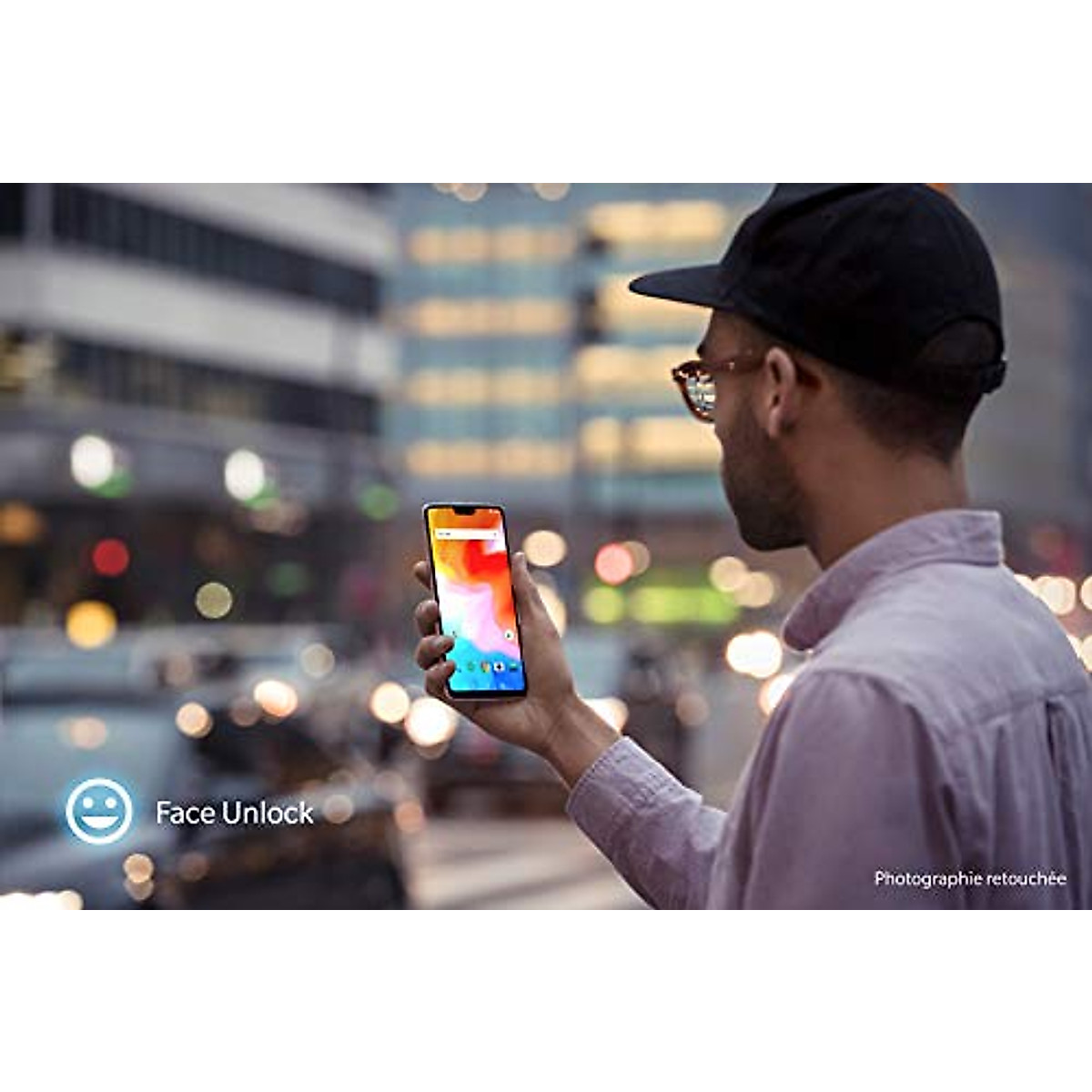 OnePlus 6 A6003 Dual-SIM (128GB Storage | 8GB RAM) (GSM Only, No CDMA) Factory Unlocked 4G Smartphone (Mirror Black) - International Version / No Warranty