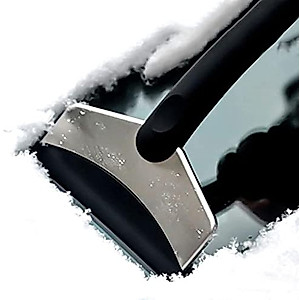 xiaocai Ice Scraper for Cars, 4PCS Snow Remover Ice Shovel Winter Car Mini Snow Removal Assistant Cleaning Car Windshield and Windows