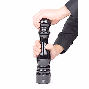 Peugeot Paris U'Select 10-3/4-Inch Pepper Mill, Black Lacquer