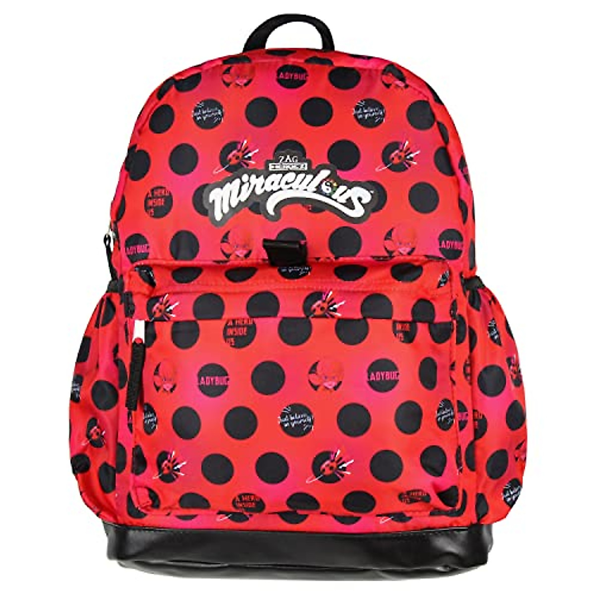 INTIMO Miraculous Tales of Ladybug & Cat Noir Queen Bee Alya Césaire Girl Power Characters 2 Pc Lunch Box Backpack Set