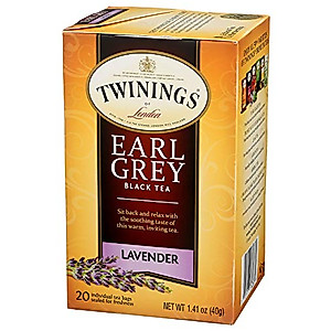 Twining Tea Lavender Earl Grey, 1.41 oz (20 COUNT)