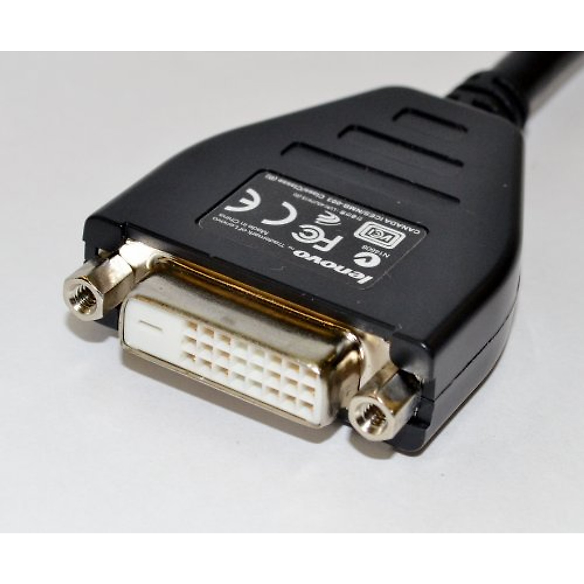 Lenovo DisplayPort To Single-Link DVI-D Monitor Adapter Cable, FRU 43N9160